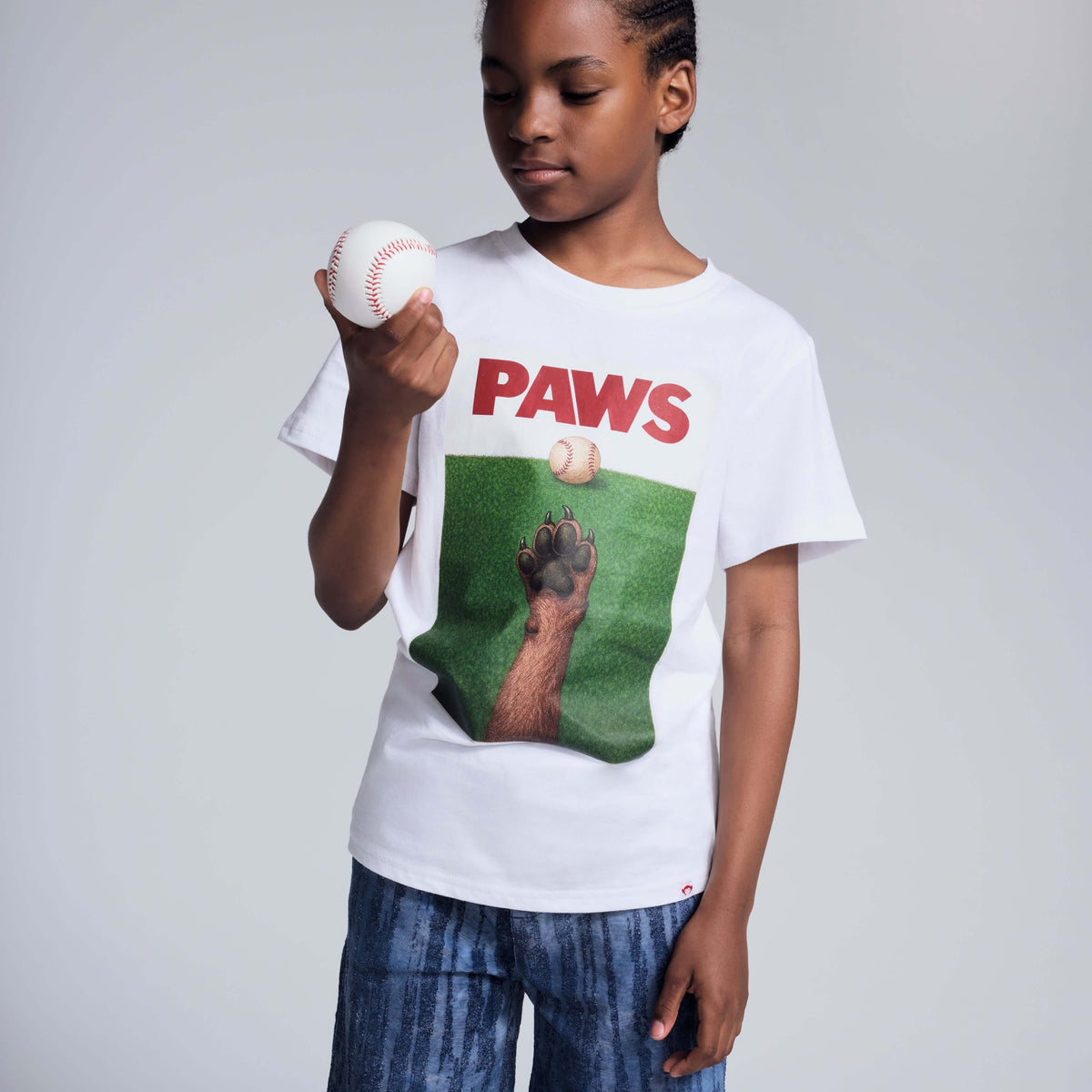 Boys White Short Sleeve Graphic Tee | Appaman