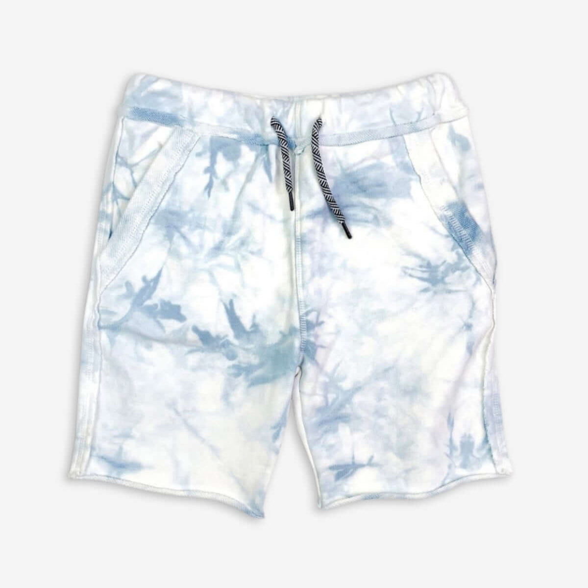 Boys Light Blue Tie Dye Shorts | Appaman Kids