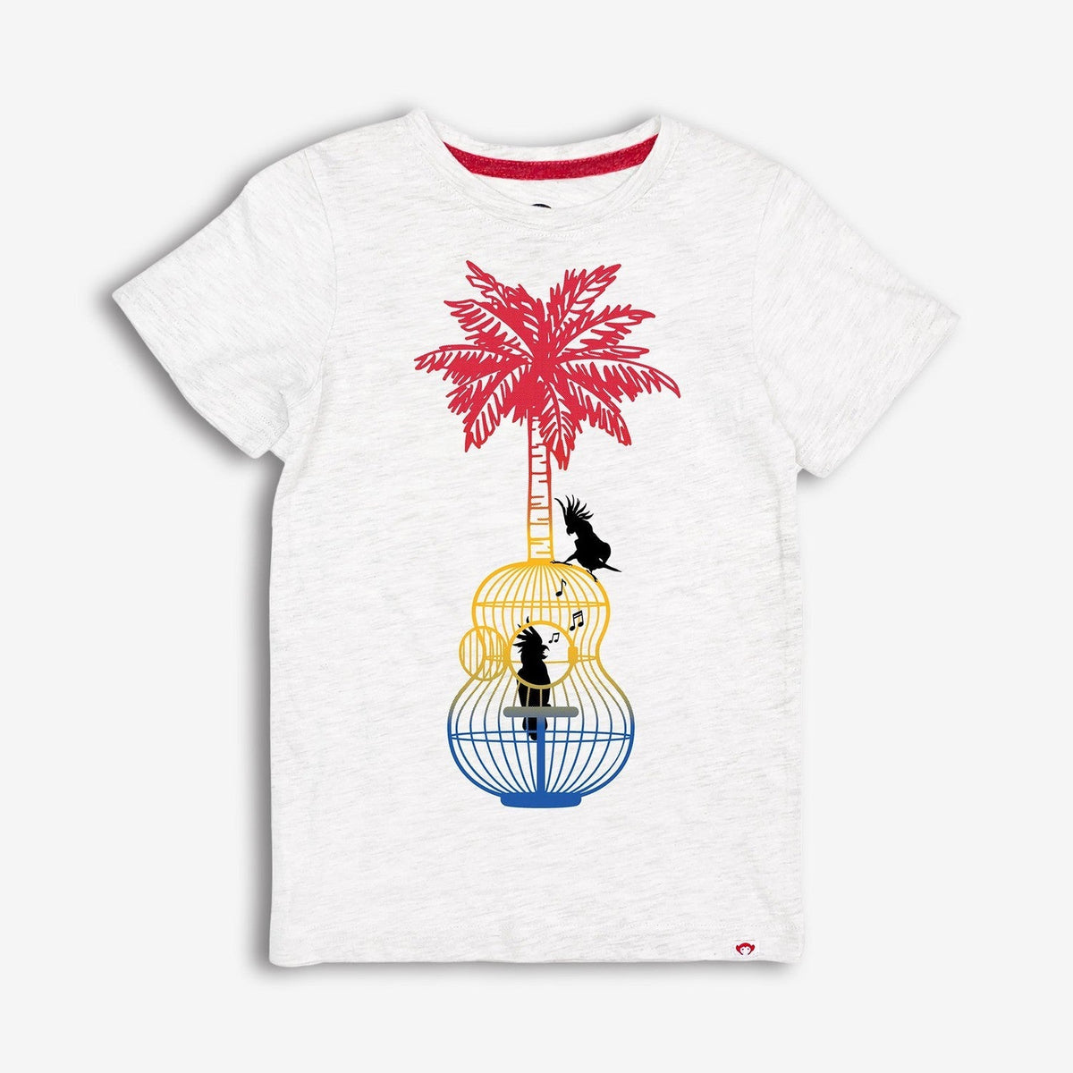 Shop Boys' Graphic Tee | Song Birds Trendy Clothes | APPAMAN