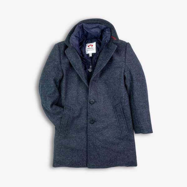 Shop Boys' City Overcoat | Checkered Ink Formal Kids' Clothes
