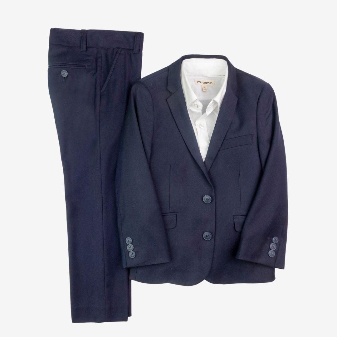 Shop Boys Mod Suit Navy Blue – Trendy Kids Clothes | Appaman
